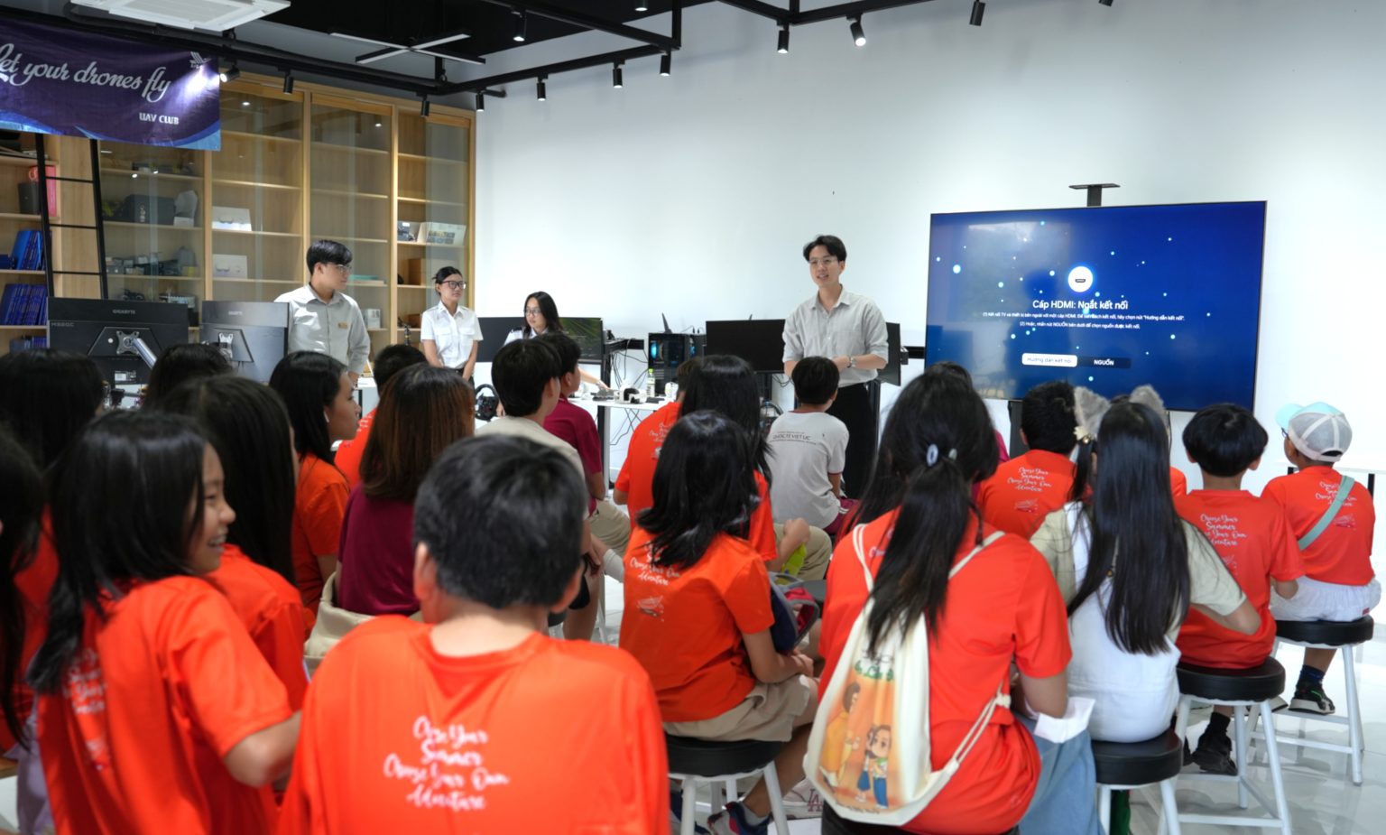 Students from the Vietnam Australia International School had a hands-on ...